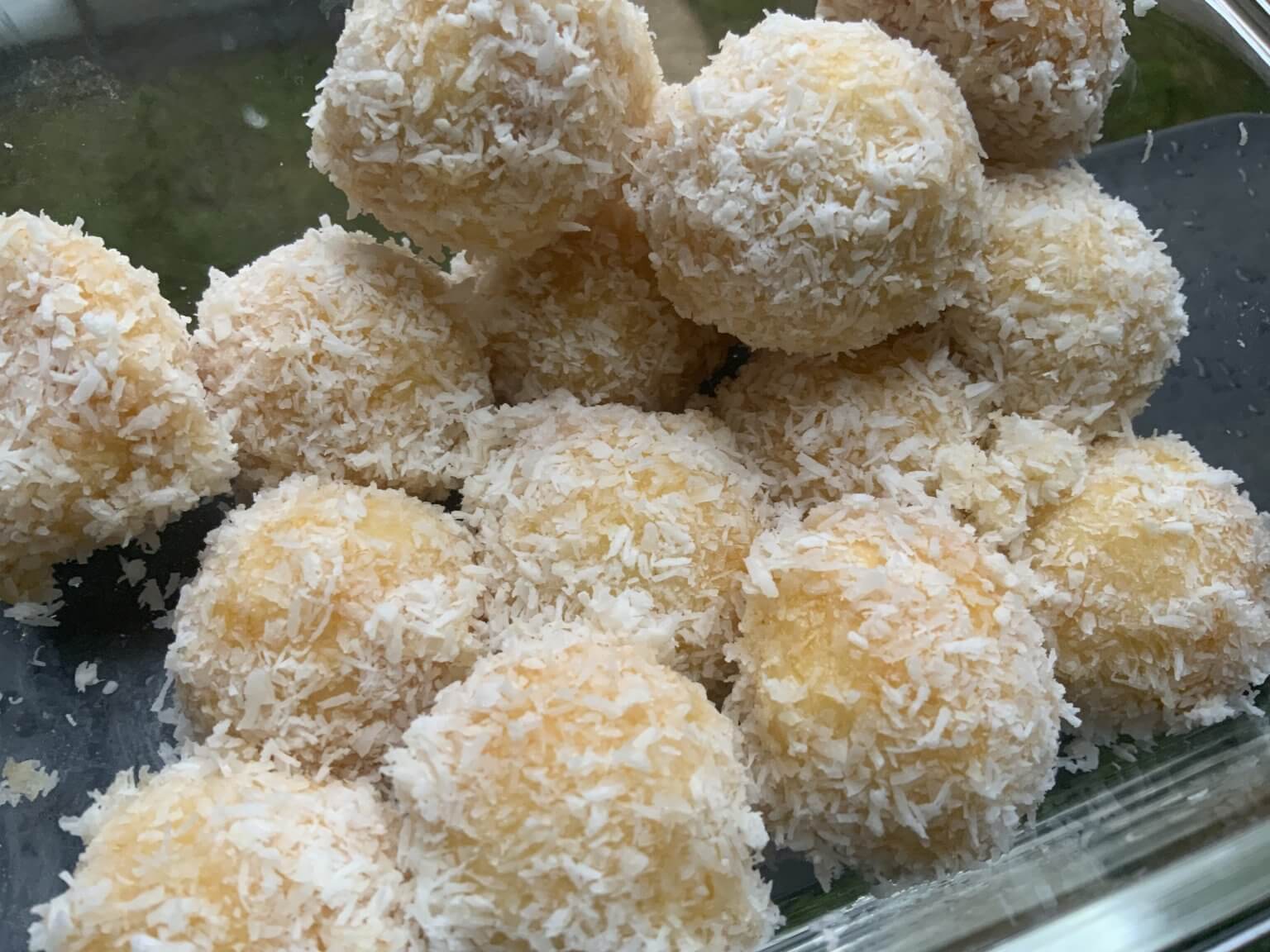 Boules noix de coco ultra fondantes ("richbond") - Rose en cuisine