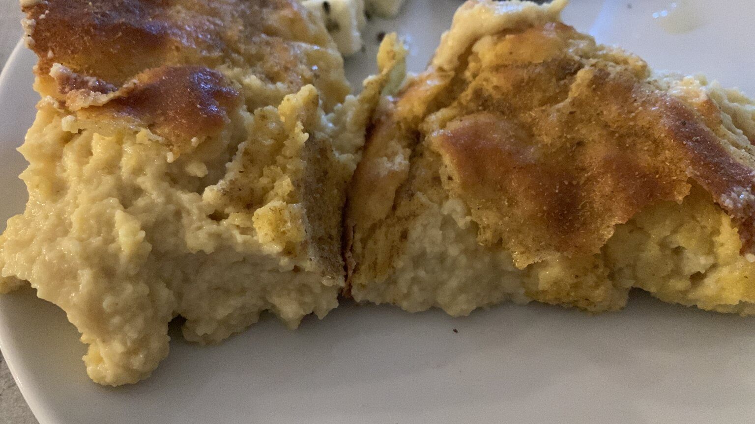 Karantita (karan, kalantika, flan à la farine de pois chiche) - Rose en ...