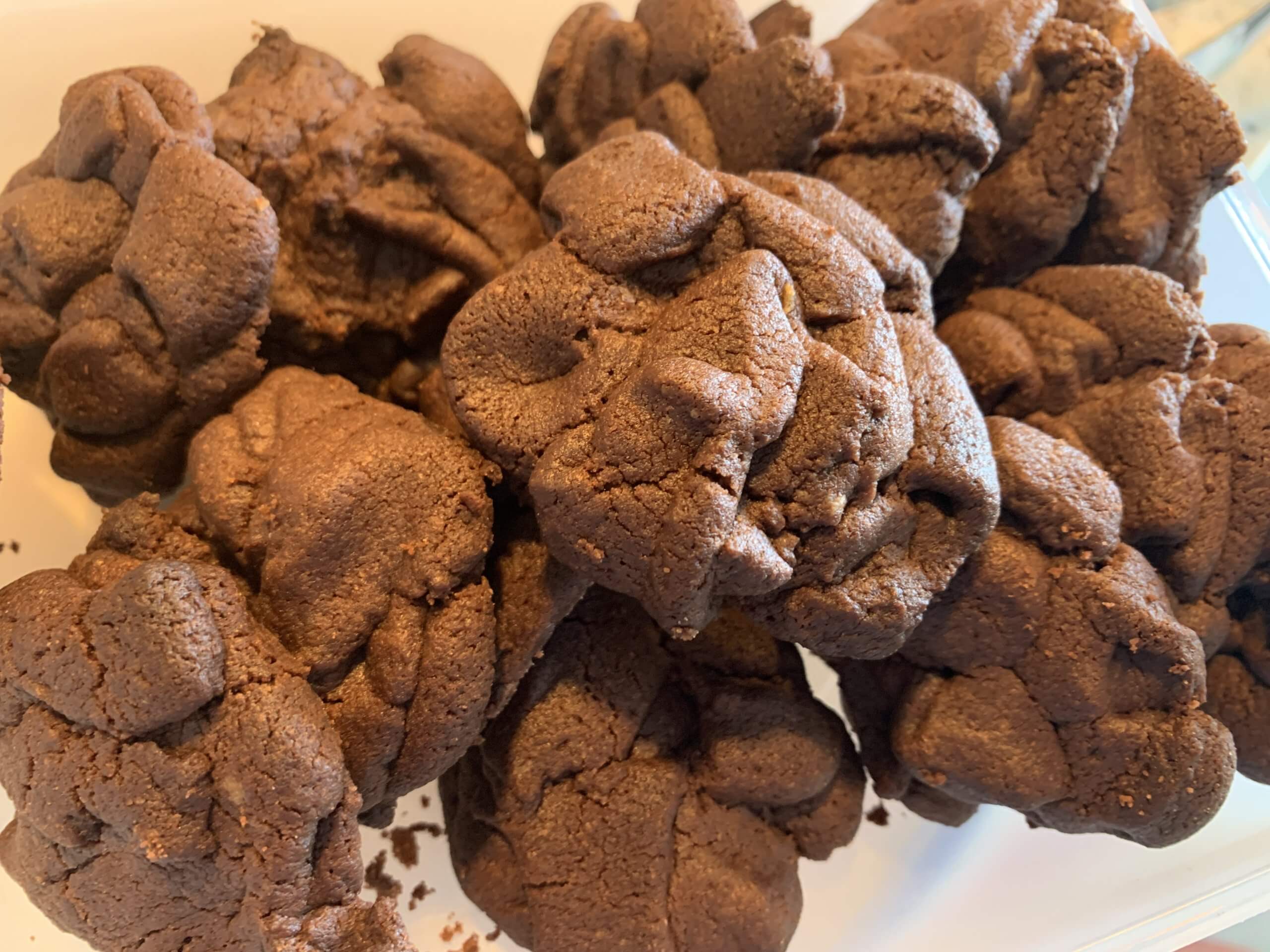 Sablés chocolat ou spritz cacao - Rose en cuisine
