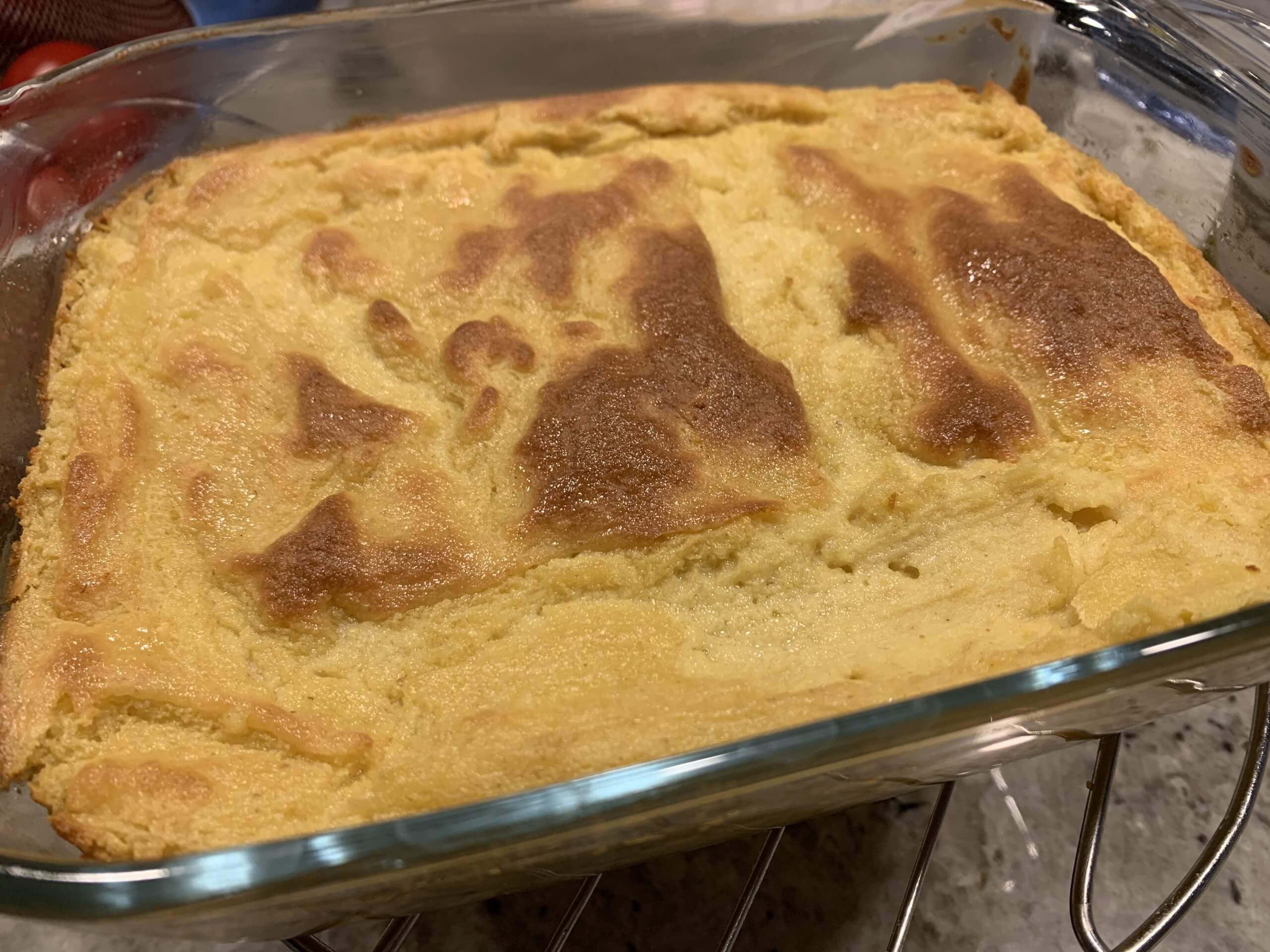 Karantita (karan, kalantika, flan à la farine de pois chiche) - Rose en ...