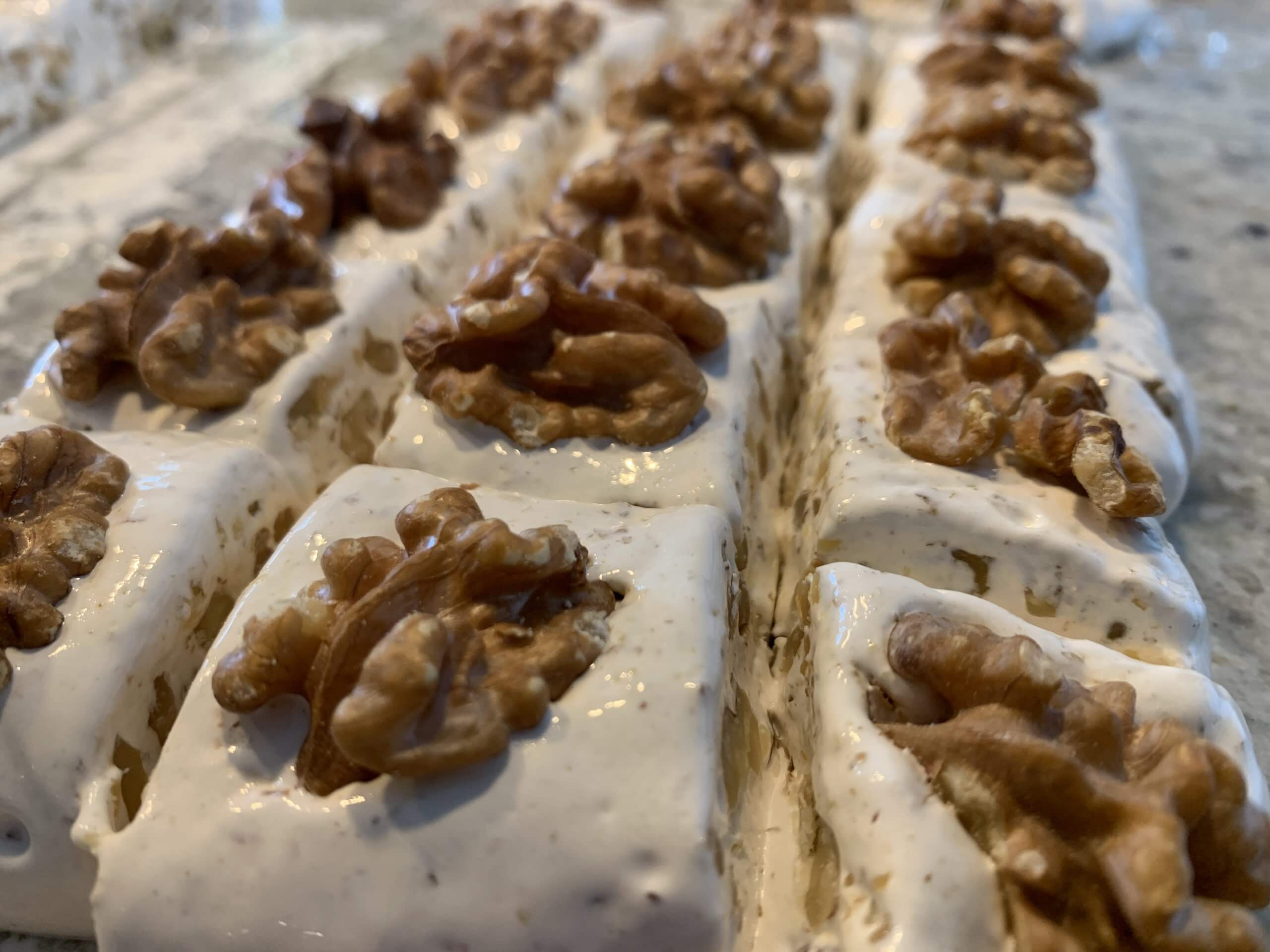 Nougat constantinois (djouzia, jawziya) - Rose en cuisine