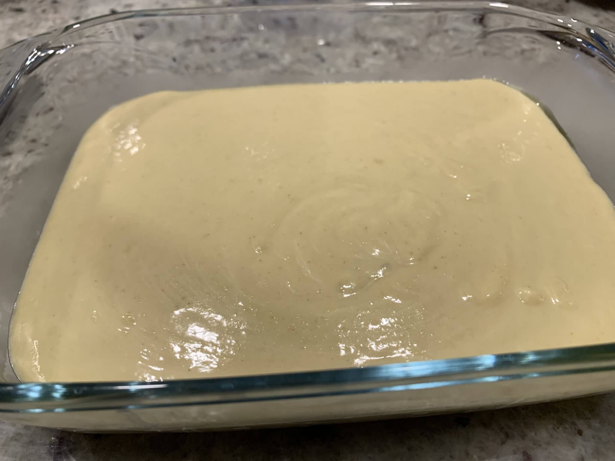 Karantita (karan, kalantika, flan à la farine de pois chiche) - Rose en ...