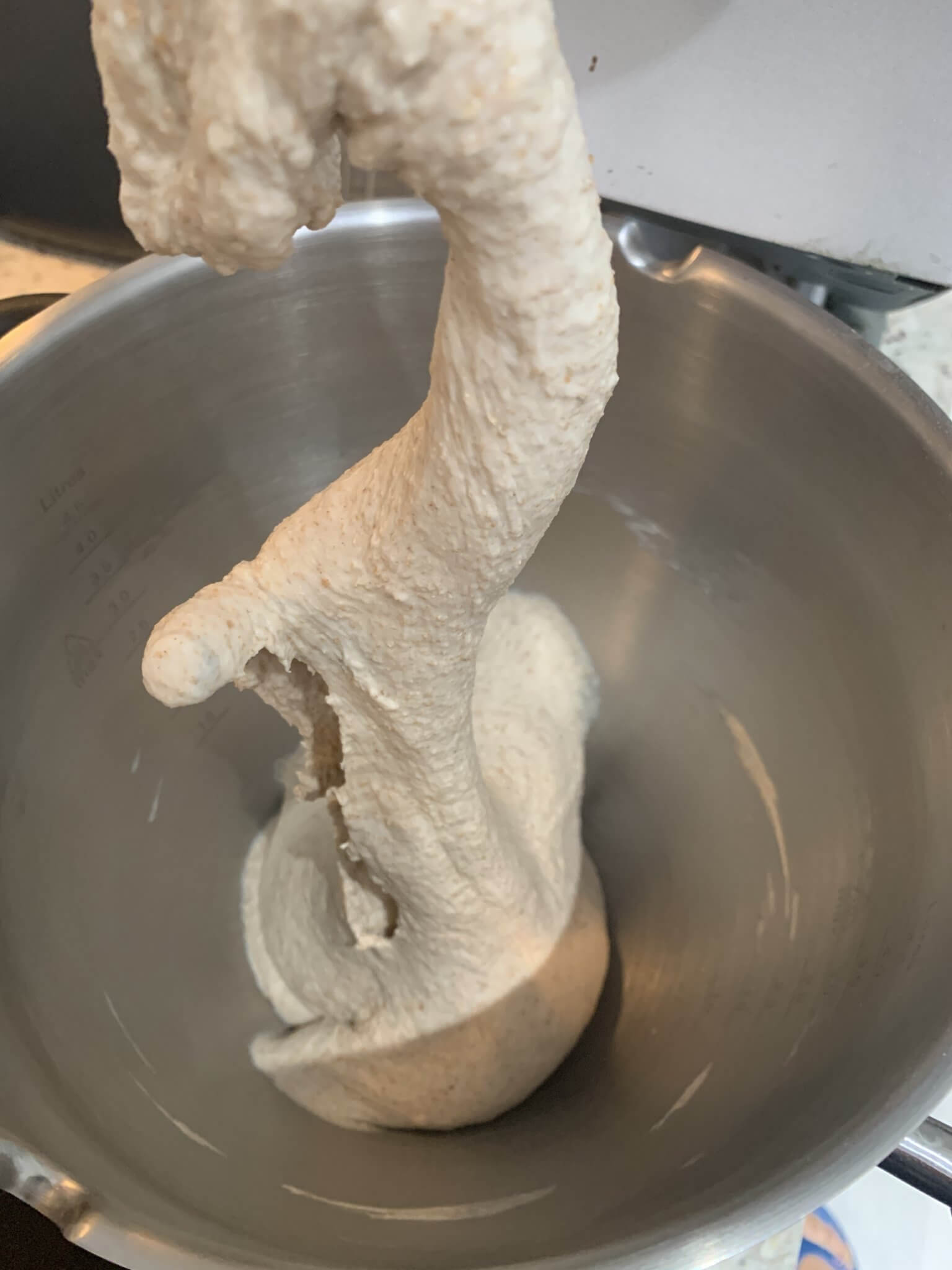 Pain de meule sur levain dur - Rose en cuisine
