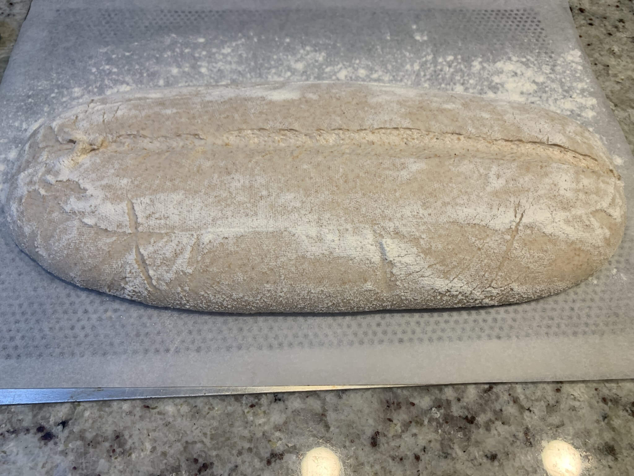 Pain de meule sur levain dur - Rose en cuisine