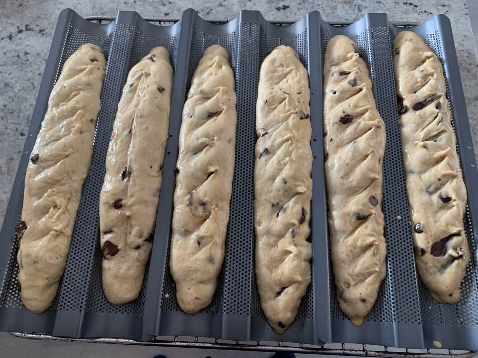 Viennoise aux pépites de chocolat - Rose en cuisine