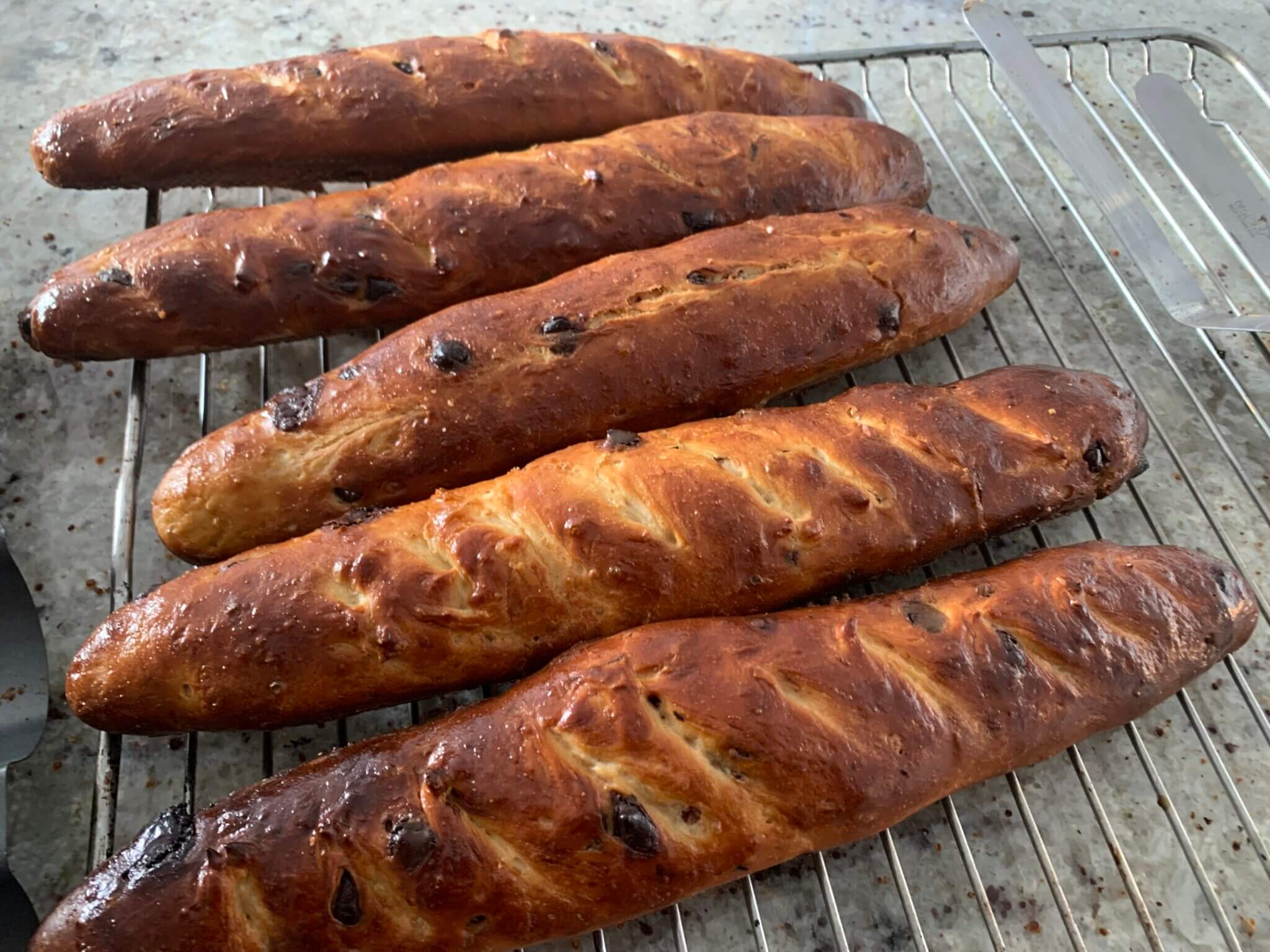 Viennoise aux pépites de chocolat - Rose en cuisine